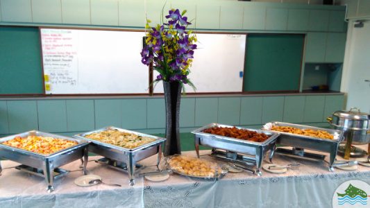 9_Classroom Buffet Setup - The Feed | powered by CaterSpot